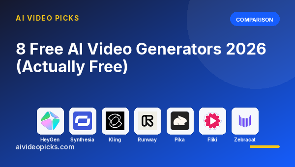 14 Best Free AI Video Generators in 2026 (Tested & Ranked)